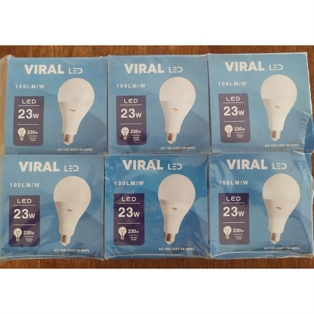 Jual Lampu LED VIRAL 23 Watt Putih ( Cool Daylight ) | Shopee Indonesia