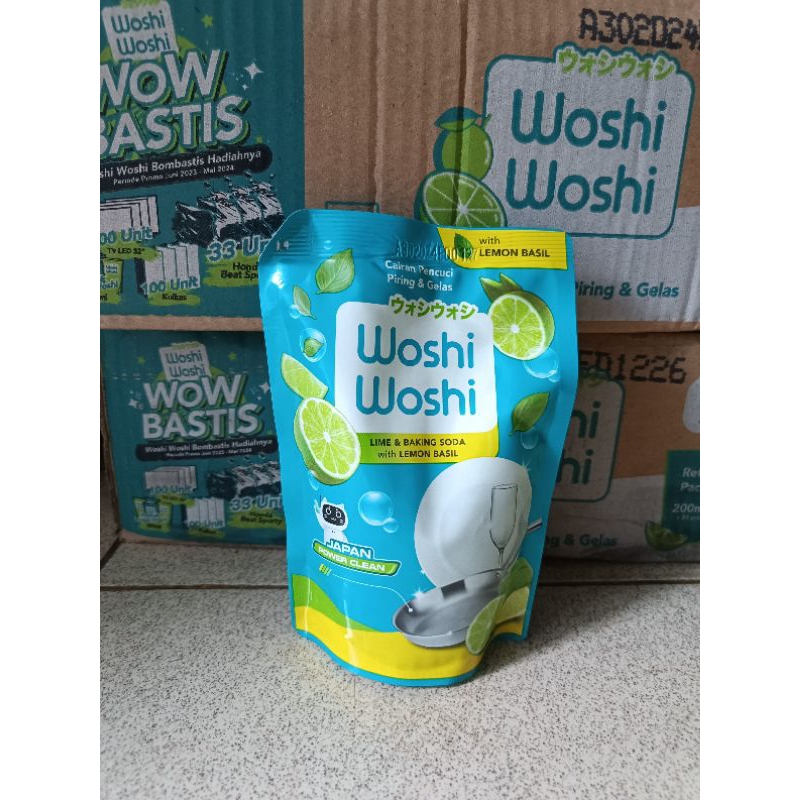 Jual Sabun cuci piring woshi woshi 200ml per dus isi 24 | Shopee Indonesia