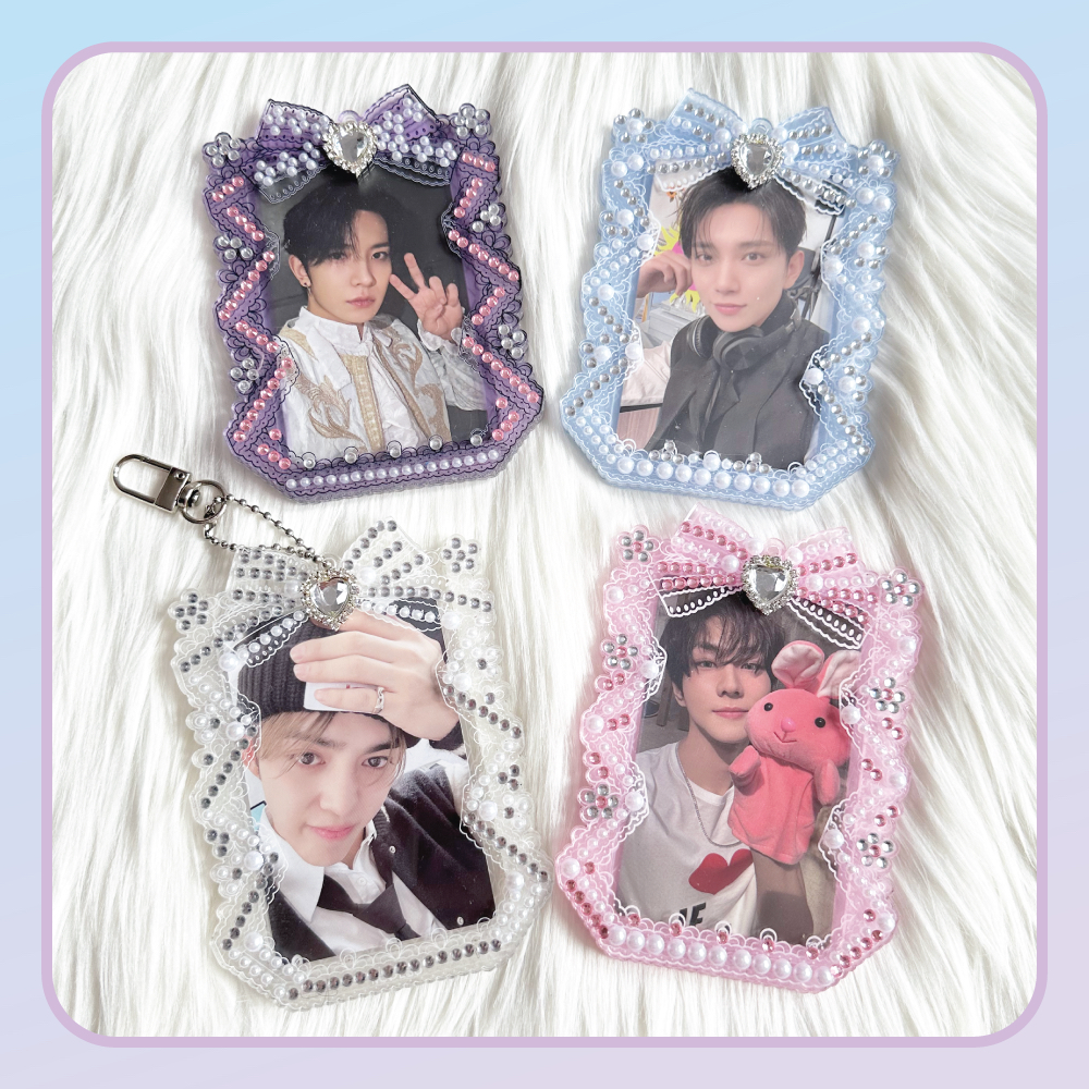 Jual Photocard Holder / Acrylic Kpop PC Holder with Deco / Cahol ...