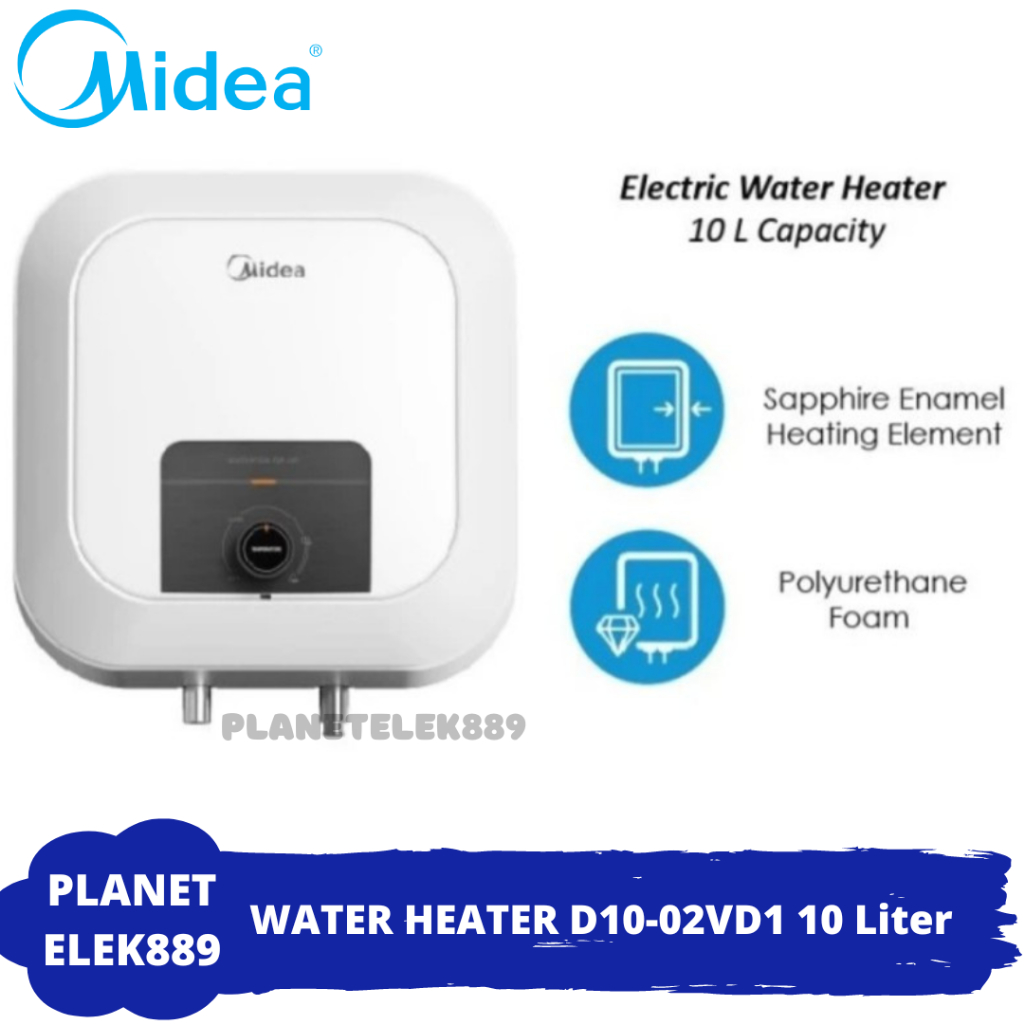 Jual Midea Water Heater D10-02VD1 Pemanas Air Listrik 10 Liter | Shopee Indonesia