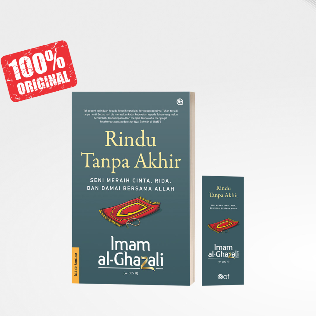 Jual Buku Rindu Tanpa Akhir Imam al-Ghazali | Shopee Indonesia
