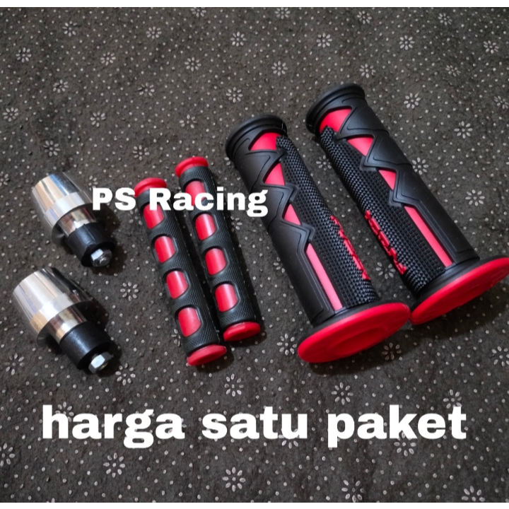 Jual (PROMO)paket 3in1 Jalu Stang Chrome + Handgrip motor / grip motor ...