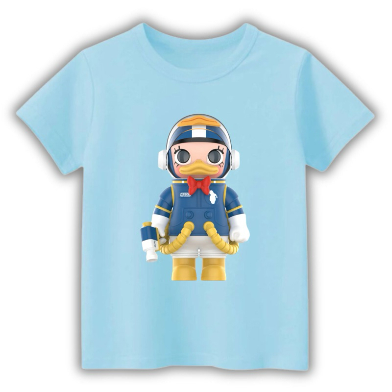 Jual KAOS ANAK POP MART MOTIF NEW DTF MOLLY X DONALDAK | Shopee Indonesia