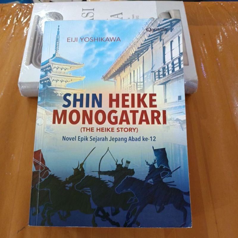 Jual novel epik sejarah Jepang abad 12 the heike story SHIN HEIKE MONOGATARI by Eiji Yoshikawa ...