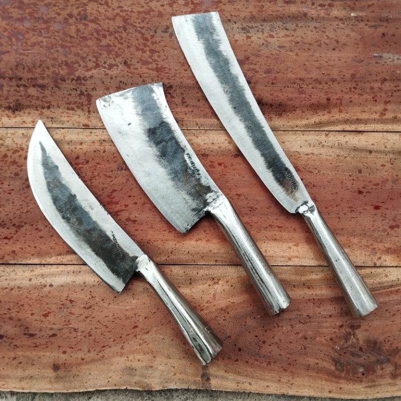 Jual Paket pisau 3 set PISAU RANTING KAYU - PISAU BAMBU - PISAU TEBAL ...