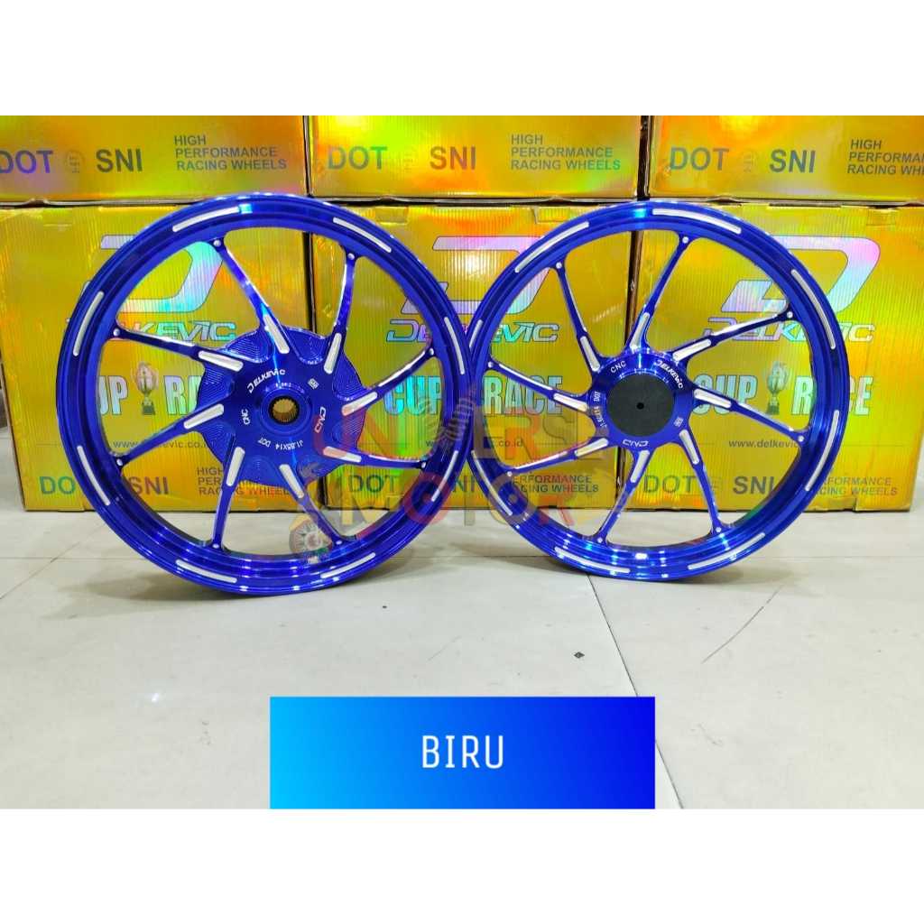 Jual VELG DELKEVIC M8 BEAT VARIO 125 150 160 MIO SPORTY MIO M3 NMAX ...