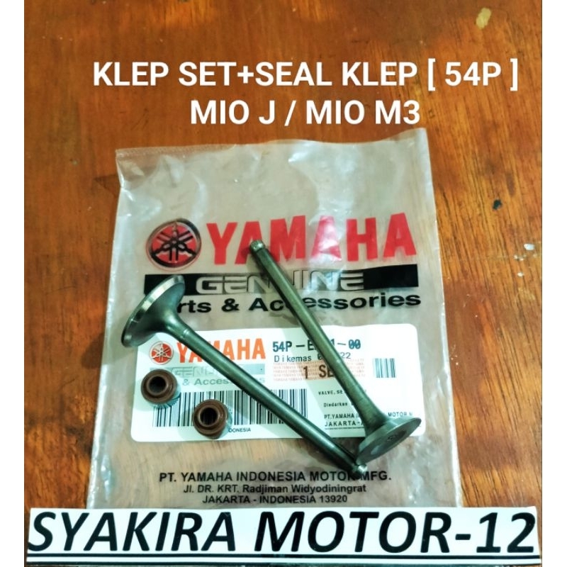 Jual KLEP SET + SEAL KLEP [ 54P ] MIO J MIO M3 FINO 125 FINO FI 115 EXTRIDE MIO Z MIO GT SIL ...