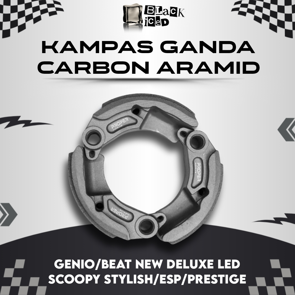 Jual KAMPAS GANDA PROPER RACING LINE MOTOR MATIC GENIO NEW BEAT DELUXE ...