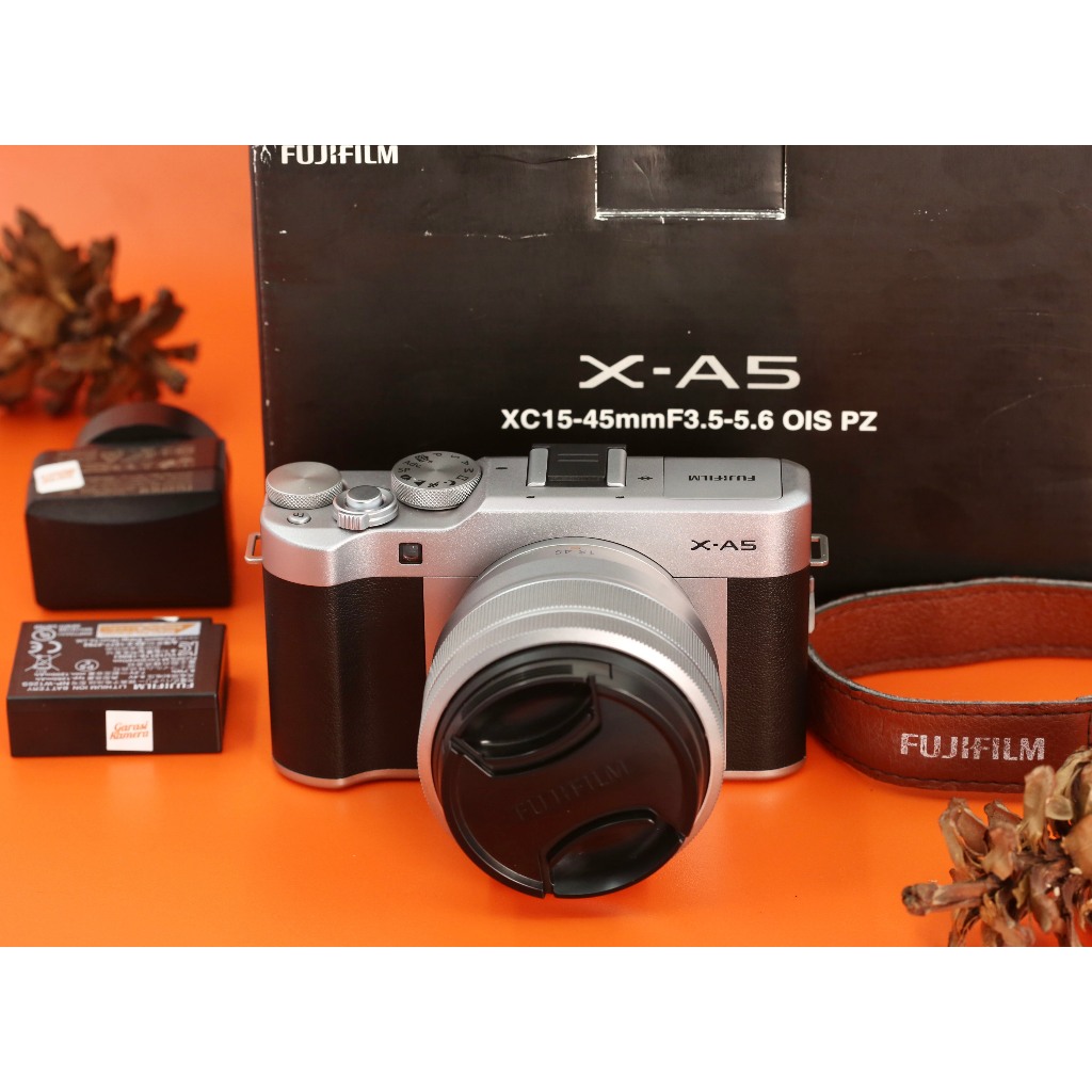 Jual Fujifilm X-A5 XA5 KIT XC 15-45mm F3.5-5.6 OIS PZ Fullset B290 | Shopee Indonesia