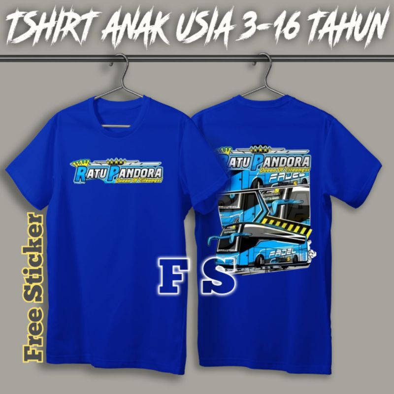 Jual # Baju Bus Mania Terbaru Ratu Pandora Jb5 Free Stiker| Kaos Anak ...