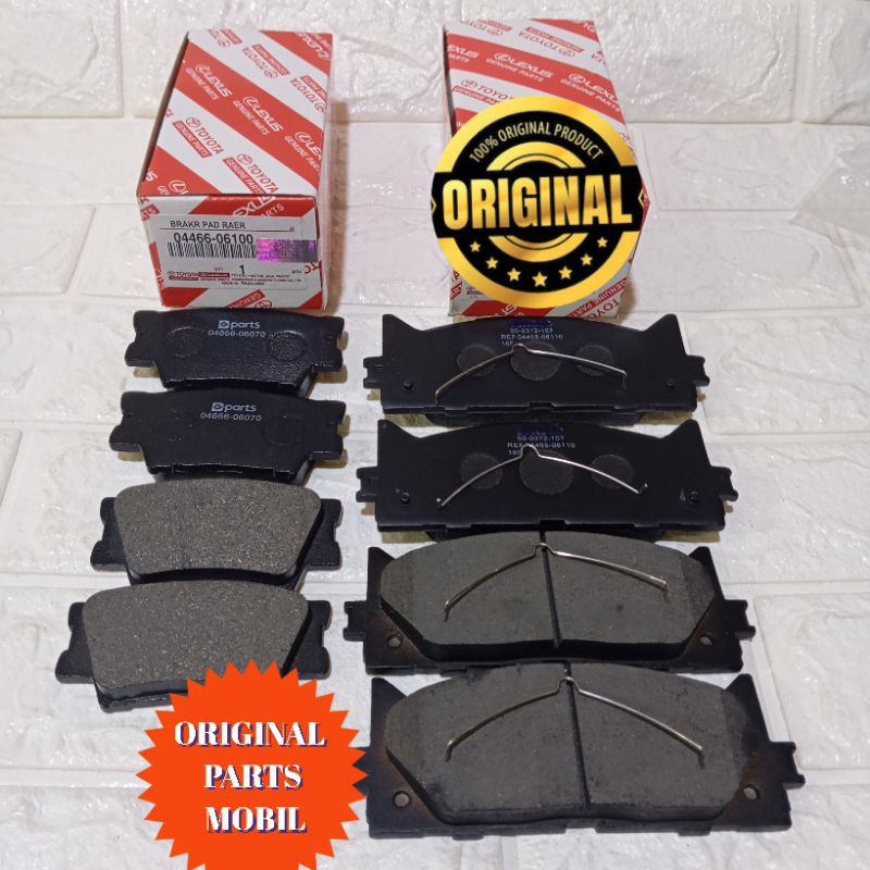 Jual KAMPAS REM DEPAN BELAKANG CAMRY ACV40 MCV40 ACV50 2006-2013 ...