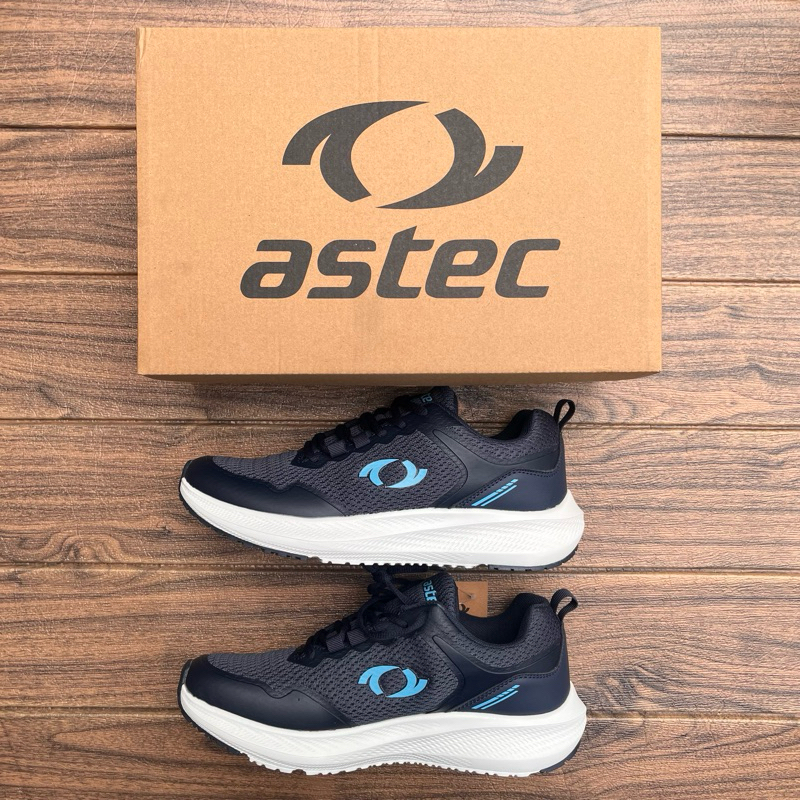 Jual Sepatu Running Astec Original Navy (Sportstation) | Shopee Indonesia