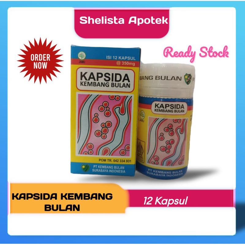 Jual Kapsida Kembang Bulan 12 kapsul | Shopee Indonesia
