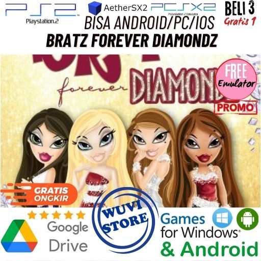 Jual PS 2 Bratz Forever Diamondz | Bisa di PC / Android / IOS Plus ...