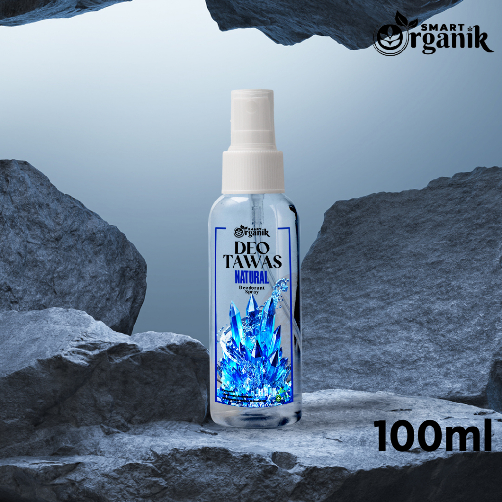 Jual SMART ORGANIK Deodorant Tawas Spray ORIGINAL 100ml | Tawas Spray ...