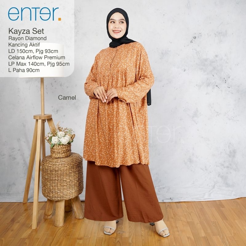 Jual KAYZA ONESET JUMBO LD 150 5XL BAHAN RAYON DIAMOND MIX AIRFLOW BY ENTER SETELAN PAKAIAN ...