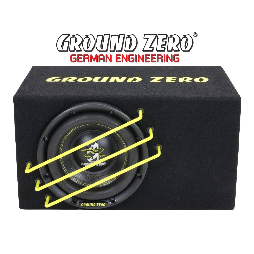 Jual Ground Zero GZRB 20SPL 8 inch Vented SPL Subwoofer Loaded Enclosure 1000 Watts | Shopee ...