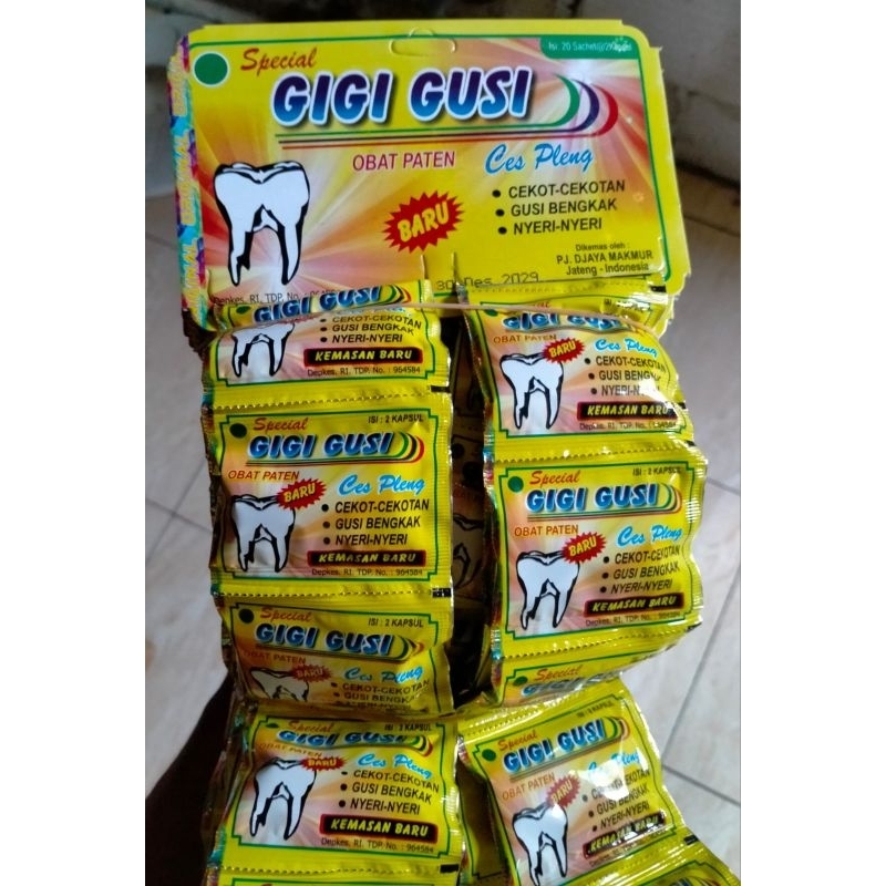 Jual Obat Paten Cespleng Gigi Gusi | Shopee Indonesia
