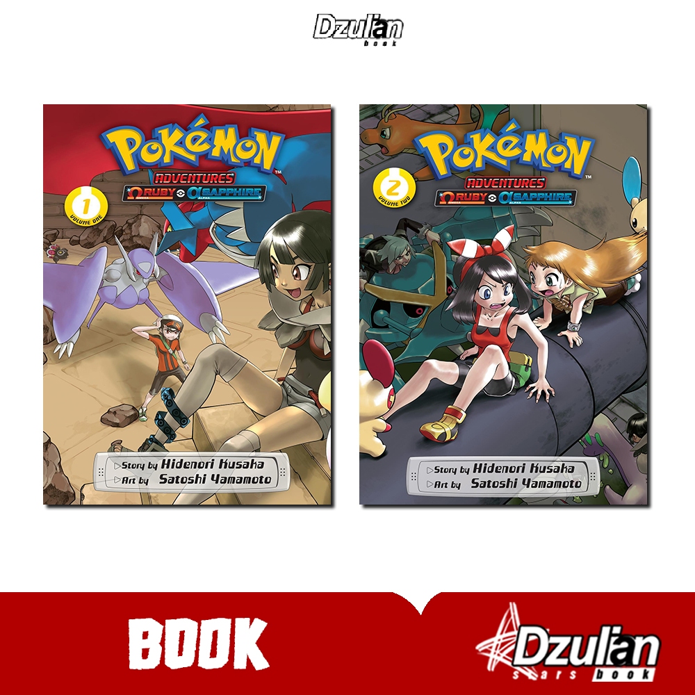 Jual Komik Pokemon Adventure Ruby & Saphire by Hidenori Kusaka | Komik ...