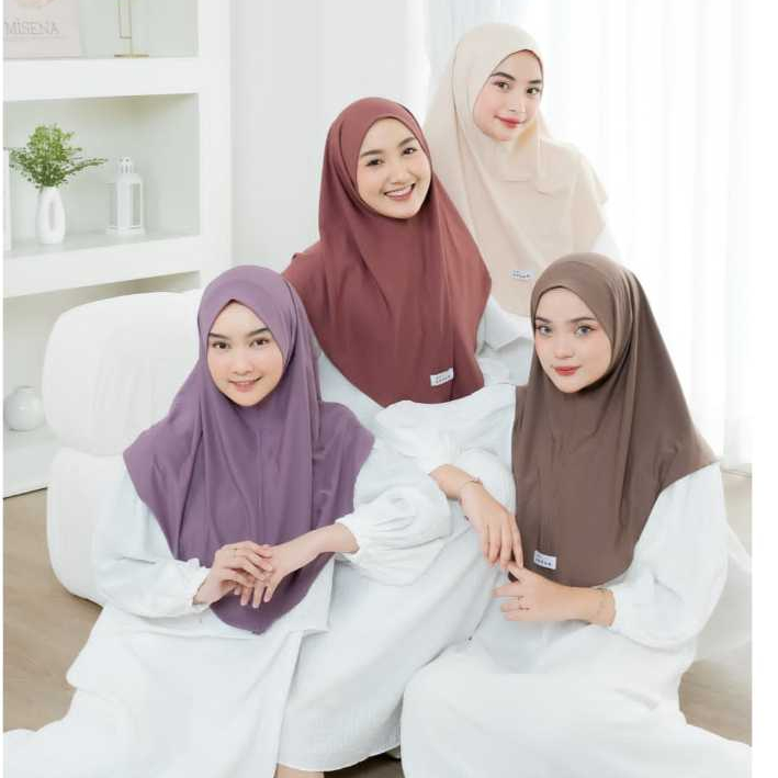 Jual Daily Hijab Non Pet Antem Instan Size S M L/ Bergo Matt Jersey kenan | Shopee Indonesia