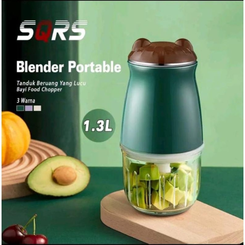 Jual Blender 128 Beruang blender capsule food processor blender Mpasi ...