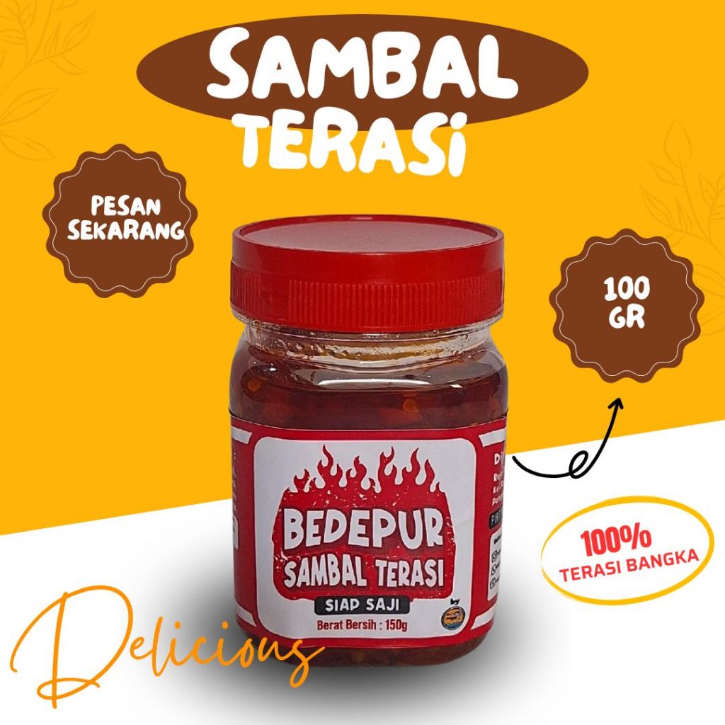 Jual Sambal Terasi Bedepur Homemade dan Fresh dalam kemasan Botol ...