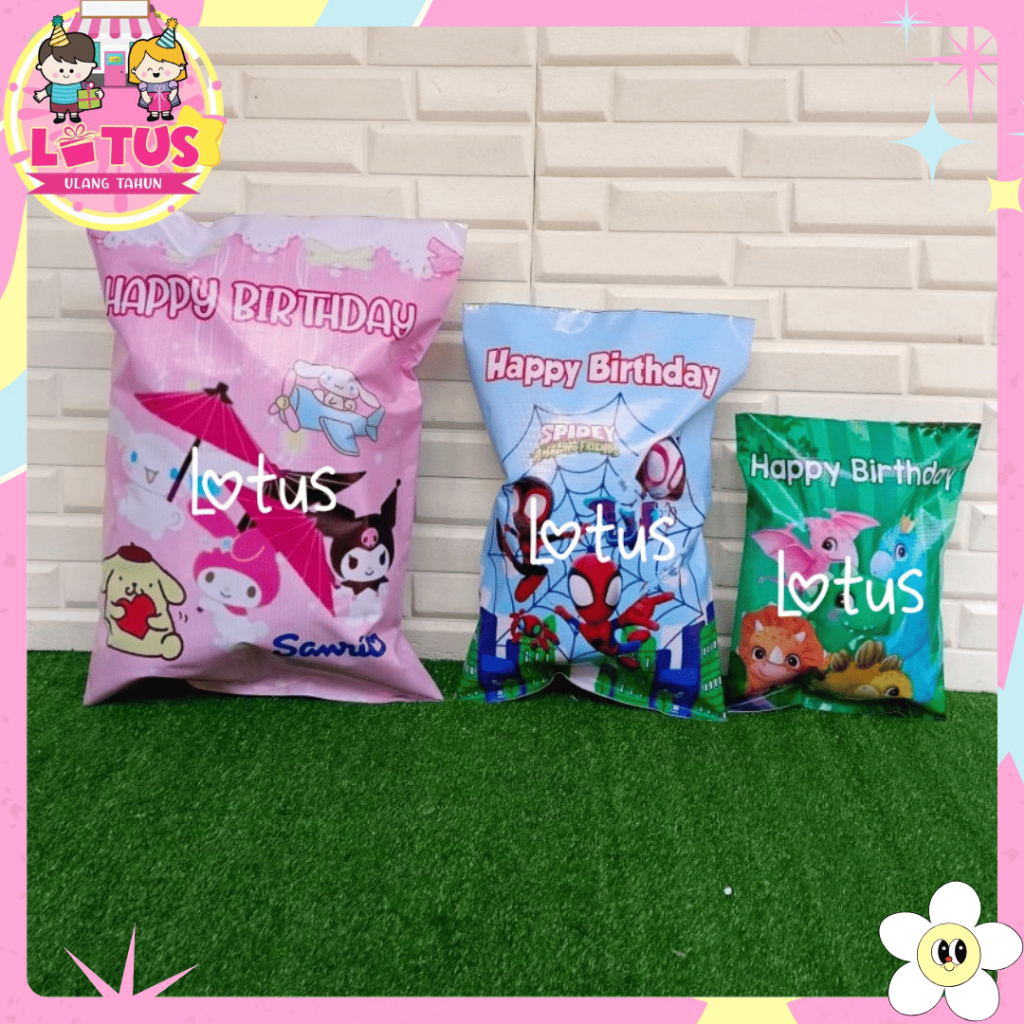 Jual Paket Snack Pouch / Snack Ulang Tahun / Snack Pouch | Shopee Indonesia