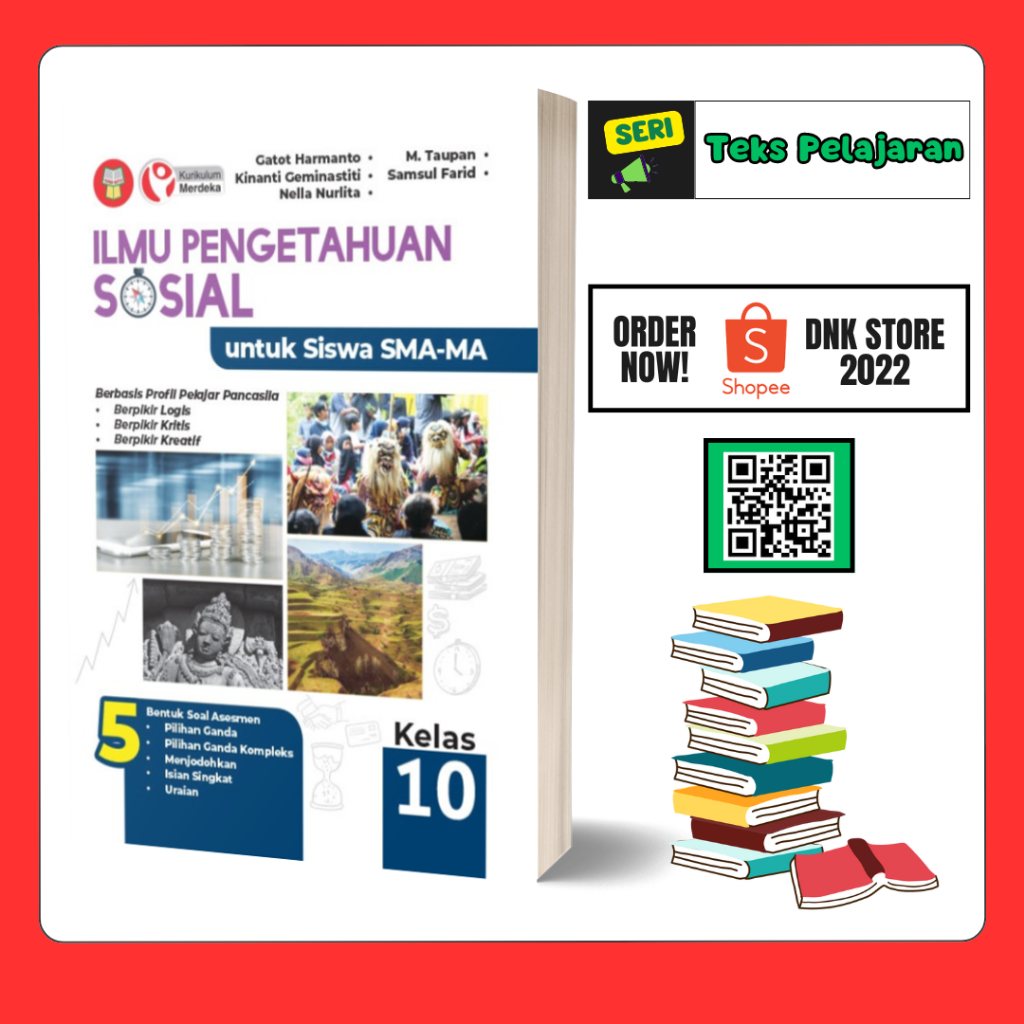 Jual Buku IPS Kelas 10 SMA Paket Kurikulum Merdeka | Shopee Indonesia