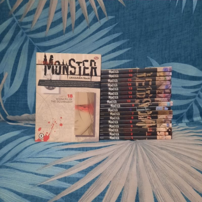 Jual Paket Komik Monster Vol 1-18 Tamat Set Lengkap Urasawa Naoki ...