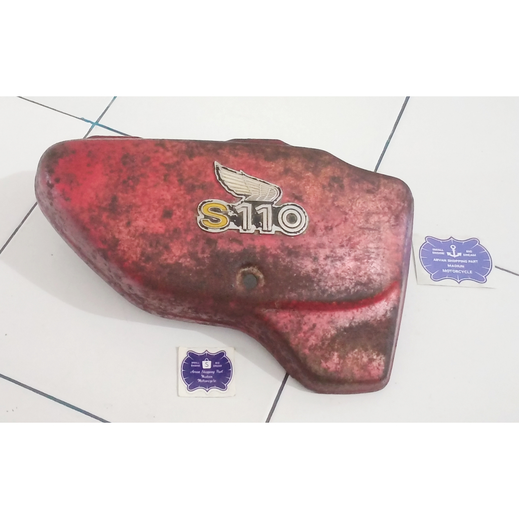 Jual BOX AKI BAGIAN KANAN SAJA HONDA BENLY S110 BULAT ORIGINAL | Shopee ...