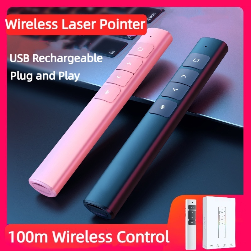 Jual 【Ready stock】Baru Laser Pointer + Presenter Wireless USB Pen Laser ...