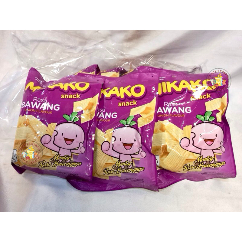 Jual Snack Mikako / Snack Keripik Mikako Pack (1 slop isi 10 pack ...