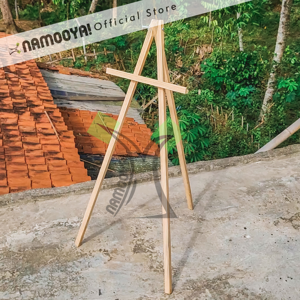 Jual PIGURA STAND KAYU / STAND FRAME FOTO / WEDDING FOTO / 120 cm ...