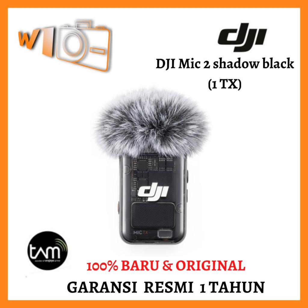 Jual DJI Mic 2 Shadow Black (1 TX) | Shopee Indonesia