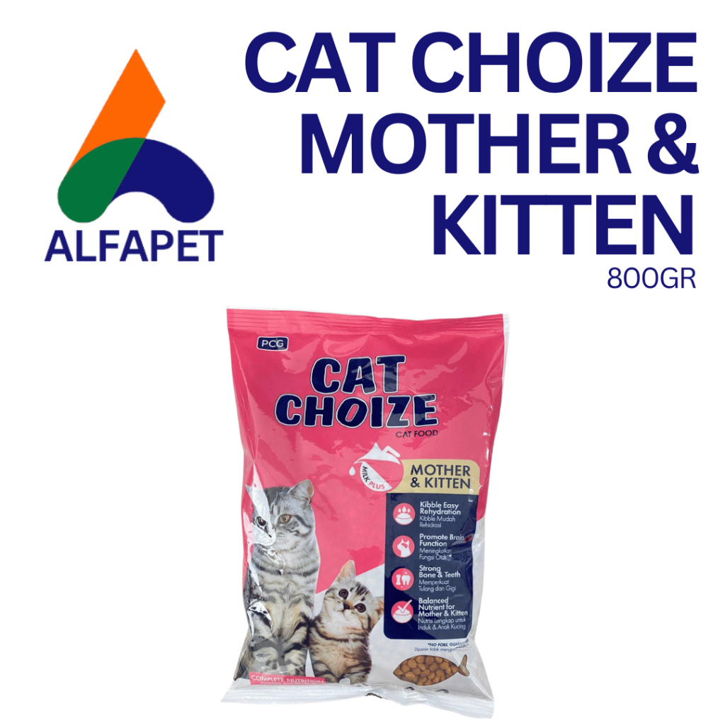 Jual MADRE Cat choize mother & kitten 800gr makanan kucing | Shopee ...