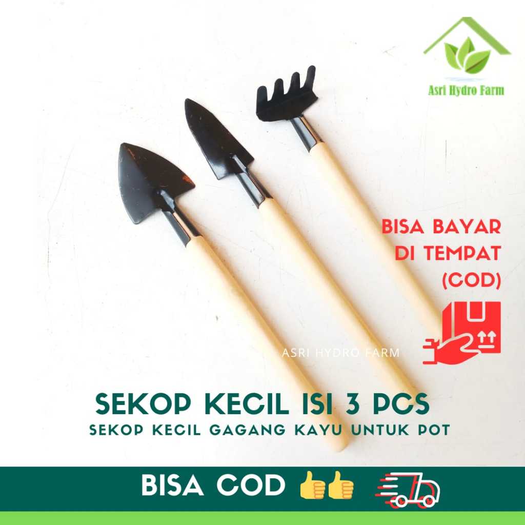 Jual Paket Alat Berkebun Set SEKOP KECIL MINI ISI 3 Lengkap 3 in 1 ...