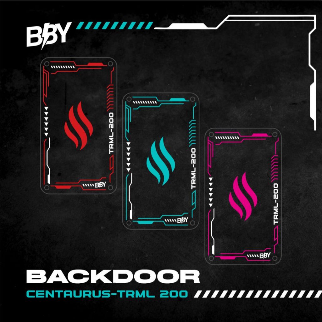 Jual BACKDOOR AKRILIK TRML T 200 SERIES CYBER | Shopee Indonesia