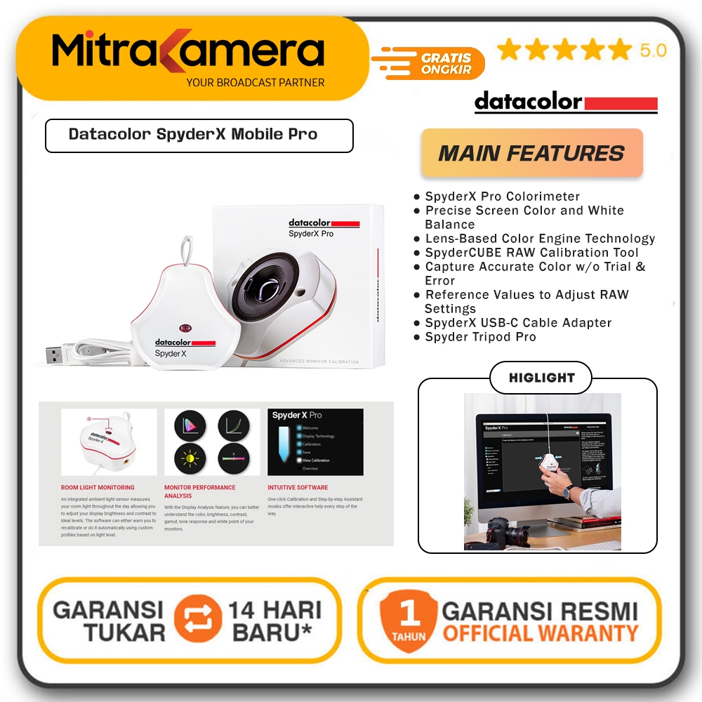 Jual Datacolor SpyderX Mobile Pro | Shopee Indonesia