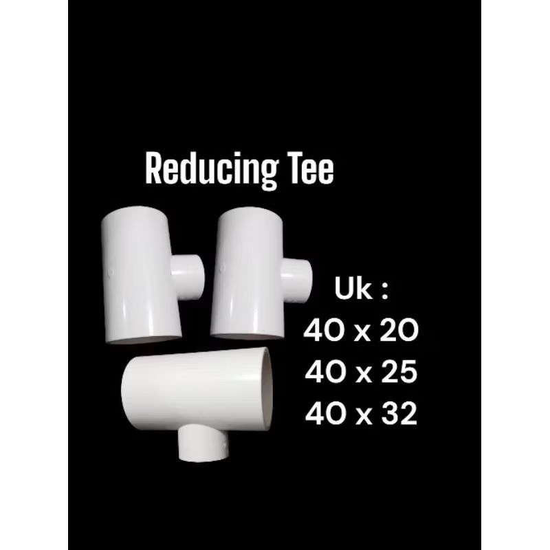 Jual Reducing Tee / Vloksok Pipa Pipe U-Pvc By 3 Pawns White | Shopee Indonesia