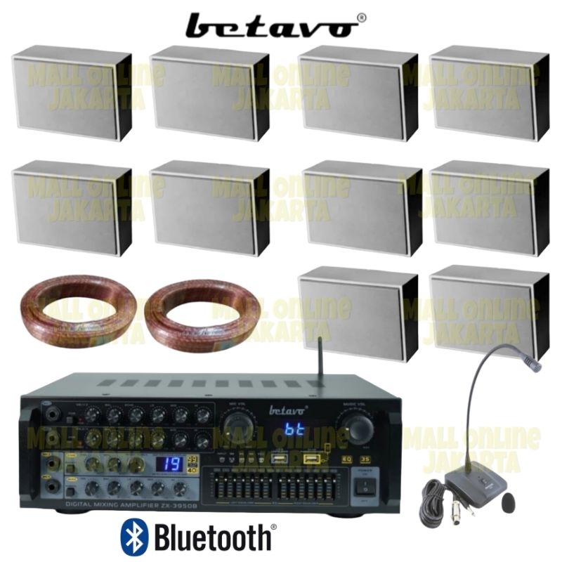 Jual Paket sound system toa speaker dinding toa cafe kantor restaurant ...
