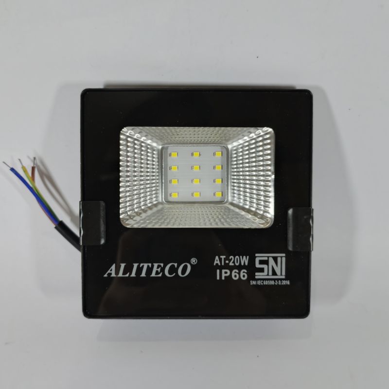 Jual ALITECO - Kap Lampu Sorot LED ALITECO 20-100W Waterproof Warna Lampu Putih / Kuning 10W/20W ...