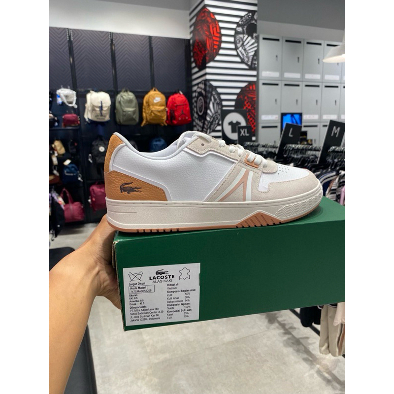 Jual SEPATU SNEAKERS LACOSTE L001 124 2 SMA UNISEX ORIGINAL | Shopee ...