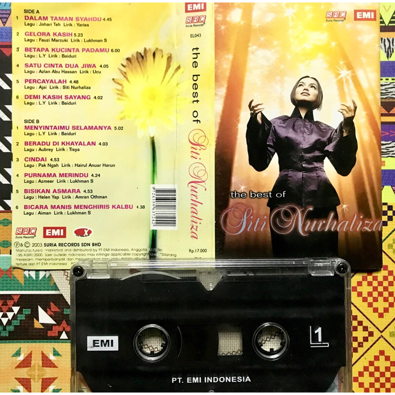 Jual KASET PITA SITI NURHALIZA THE BEST OF | Shopee Indonesia