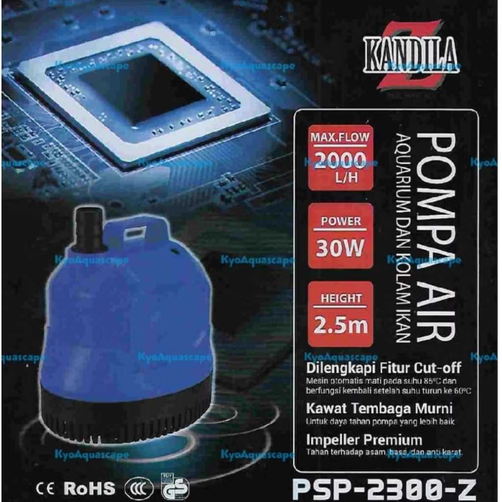 Jual KANDILA PSP2300Z Pompa Air Celup Kolam / Aquarium Ikan Hias PSP ...