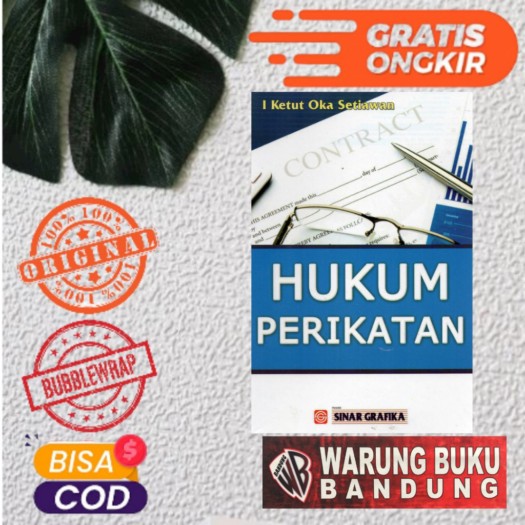 Jual BUKU HUKUM PERIKATAN - I Ketut Oka Setiawan | Shopee Indonesia