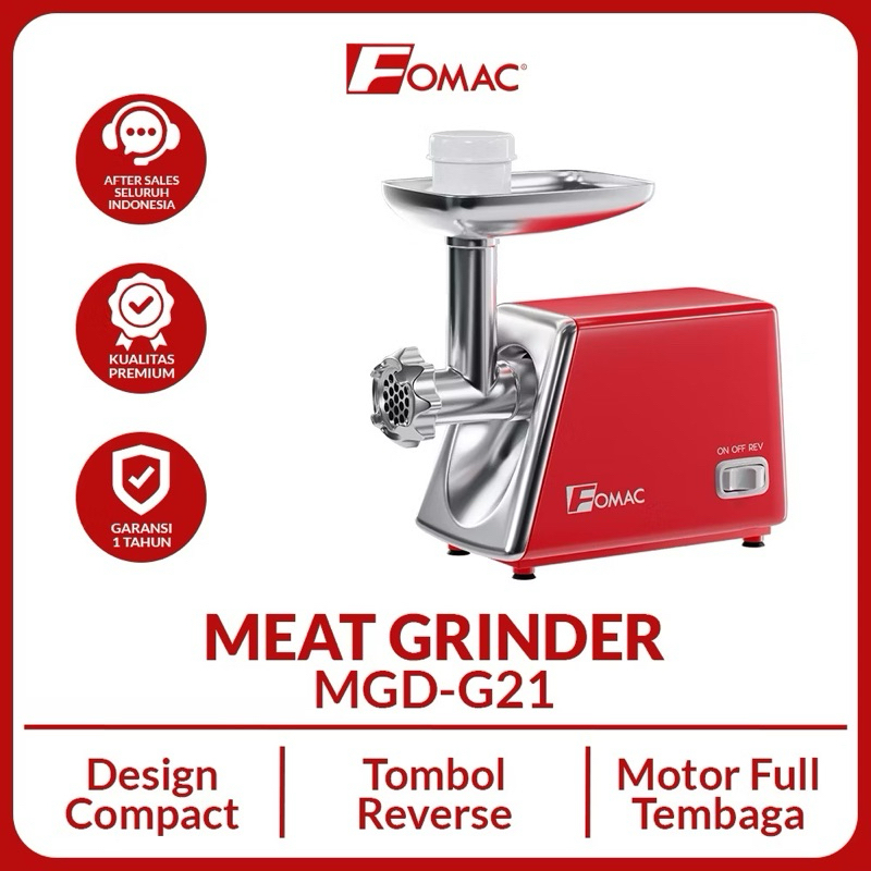 Jual FOMAC Meat Grinder MGD-G21 / Mesin Penggiling Daging | Shopee ...