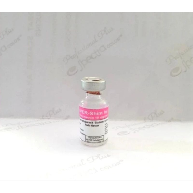 Jual IVER - SHIM Inj/ Obat ectoparasit/ scabies/ kuris pada hewan ...
