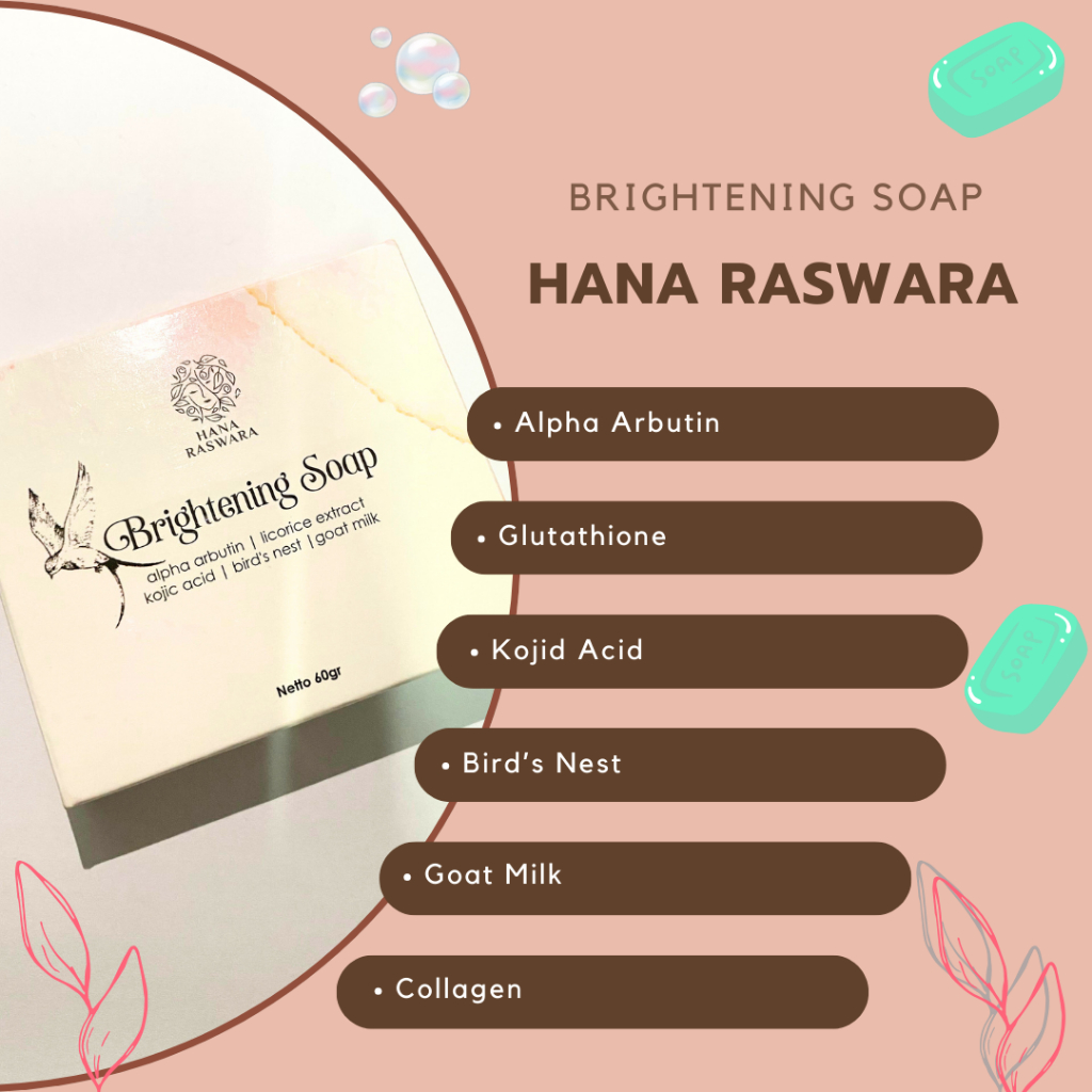 Jual Pre-Order Brightening Soap Hanaraswara 10pcs (Khusus Reseller ...