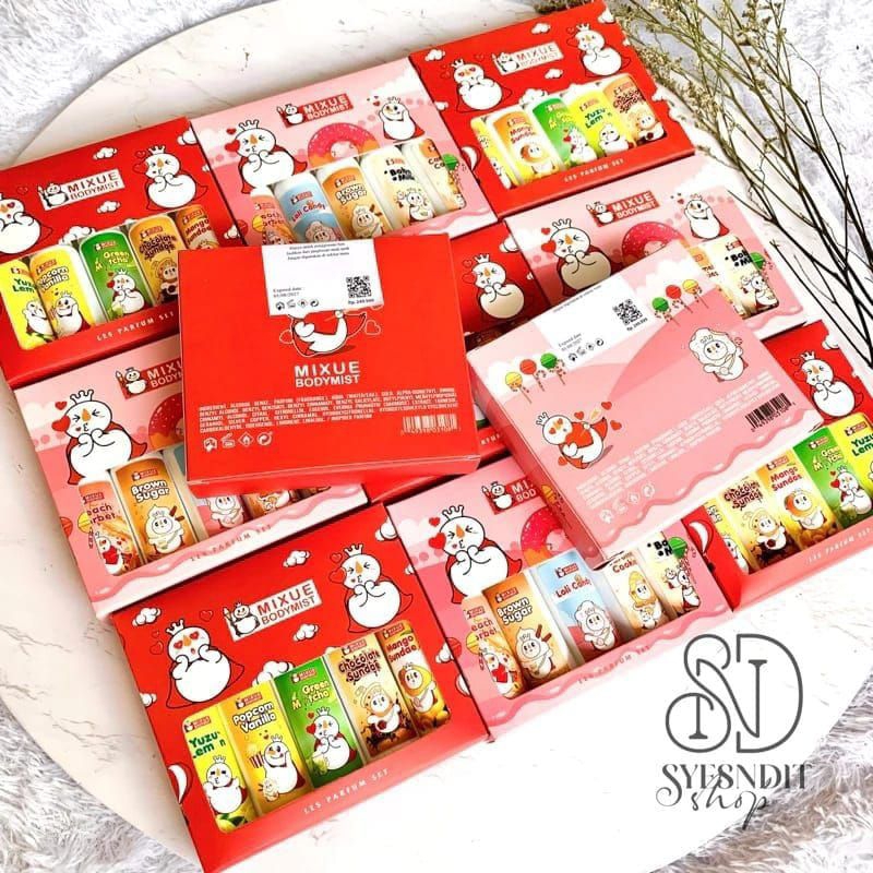 Jual PARFUM MIXUE GIFT SET ISI 5 PCS X 30 ML Parfum Kekinian Parfum ...