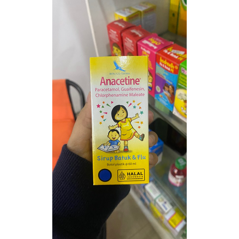Jual ANACETIN SIRUP (obat batuk flu) | Shopee Indonesia